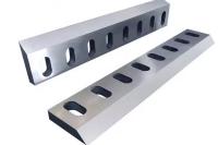 China D2 SKD11 Plastic Rotary Cutter Blades 58-60 HRC Plastic Bottle Crusher Blades for sale