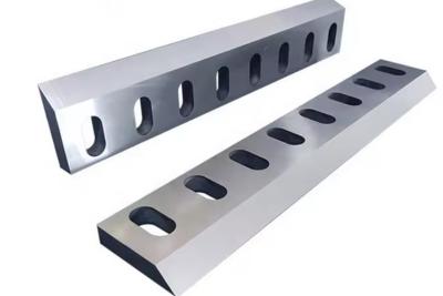 China D2 SKD11 Plastic Rotary Cutter Blades 58-60 HRC Plastic Bottle Crusher Blades for sale