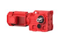 China K Series Helical Gear Spiral Bevel Gear Motor Reducer with 94-98% Efficiency and HRC58-62 Gear Hardness for sale