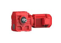 China S Series Helical-Worm Gearmotor 0.09-11kW Right Angle Speed Reducer with HRC 58-62 Hardness for sale