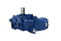 China QVRC2-10 Helical Bevel Right Angle Gearbox for Mixers - 2,301,200 lb-in Torque, 2,825 HP Capacity for sale