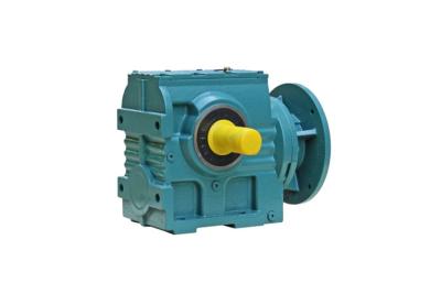 China Industrial Gear Box Bevel Helical Speed Reducer 0.12-160KW 1.4-36600N·m Torque Range for sale