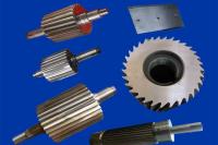 China Customized Alloy Rotary Pelletizing Knife for Waste Plastic Cutting 100-200mm for sale