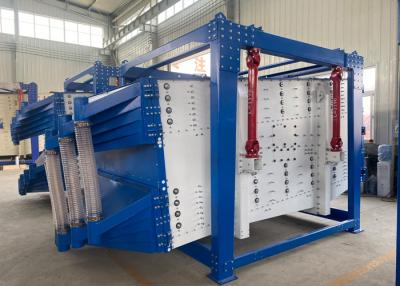 China Square Gyratory Swing Screen Quartz Sand Sieving Machine For Fine Screening for sale