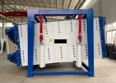China Multi Layer Electric Square Gyratory Vibrating Screen 4 Deck Quartz Sand Screening Machine FYBS1236 for sale