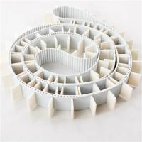 China PU Timing Belt with Red Adhesive 1-10mm for Labelling Systems - Custom 2-3mm PU Coating Options for sale