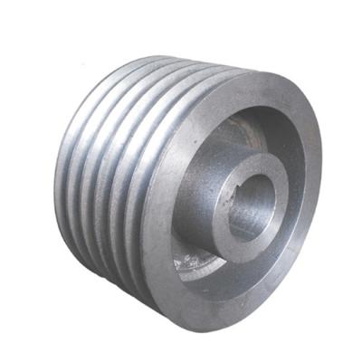 China Heavy Duty Multi-Ribbed Belt Pulley SPZ/SPA/SPB/SPC Cast Iron G25 Transmission Component for sale
