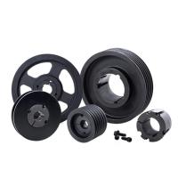 China Cast Iron G25 V Belt Pulley with Weight Reduction Holes for Washing Machine - SPZ/SPA/SPB/SPC Standards for sale