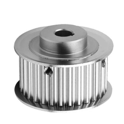 China L Series Anodized Aluminum Trapezoidal Teeth Timing Belt Pulley with 3.05mm Belt Width and 2.67mm Tooth Height Specifications for sale