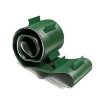 China Green PVC Cleated Conveyor Belt with Baffle Sidewalls 1.0-6.0mm Thickness 50-3000mm Width for sale