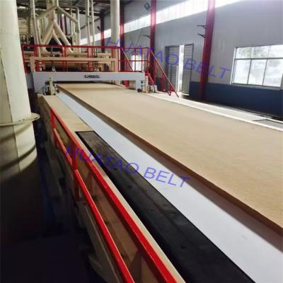 China Wood Long Forming Belt for OSB Manufacturing Line 1.8mm TPU Dark Blue for sale