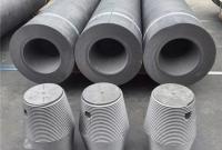 China RP Graphite Electrodes 350-800mm for Electric Furnace Smelting with 6.5-7 MPa Bending Strength and 0.5% Ash Content for sale