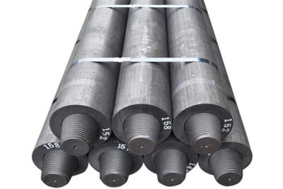 China 400mm-800mm HP Graphite Electrodes for Steelmaking with 25A/cm² Current Density and ≤0.25% Ash Content for sale