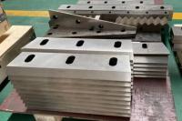China SKD11 Alloy Steel Crusher Blades 55-81HRC for Waste Plastic Recycling for sale