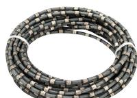 China Industrial Diamond Wire Rope Beads 6-12mm for Granite Marble Quarrying with 10-40 Hour Lifespan for sale