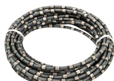 China Industrial Diamond Wire Rope Beads 6-12mm for Granite Marble Quarrying with 10-40 Hour Lifespan for sale