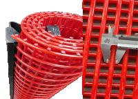 China Mining Polyurethane High-Frequency Screen 2-25mm Square Rectangular Holes Steel Stainless Steel Wire Core Wear Resistant for sale