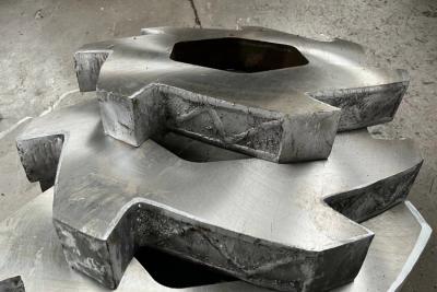 China D2 Double Shaft Shredder Blade for Waste Metal Recycling 200mm for sale