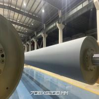 China Corona Roller Silicone Rubber 220000V Test Voltage 8700mm Face Length for BOPP BOPET Line for sale
