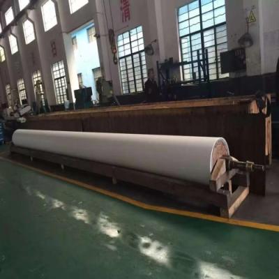 China Synthetic Rubber Coated Roller 13000mm Face Length 3000mmin Speed Acid Alkali Resistant Copper Foil Industry for sale