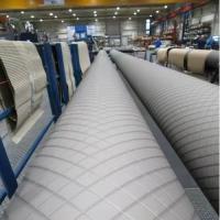 China Anti-stick High Friction Coating Carbon Fiber Contact Roll Runout 0.1mm Dynamic Balance G2.5 for sale