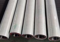 China Hypalon Rubber Roller Shore A 60-80 for Plastic Film Industry 13000mm Face Length for sale