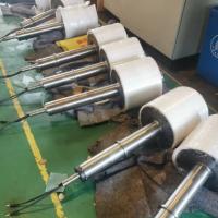 China Induction Heating Godet Roller Hard Chrome Plating 500m/min 100-280°C for Synthetic Fiber for sale