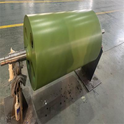 China Teflok MDO Preheating Roller 260°C 7-10 Rz Roughness High Temperature Resistant Anti Sticky for sale
