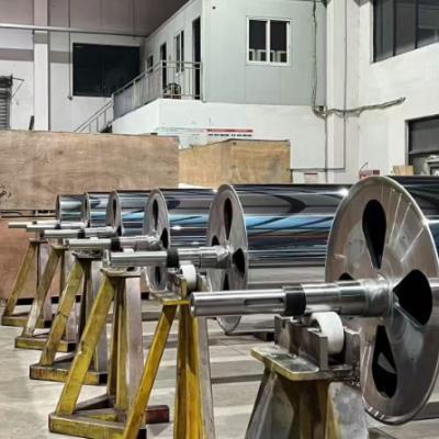 China Chrome Coated MDO Preheating Roller 100-150um 800M/MIN for High-Temp Film Processing 260°C for sale