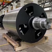 China Electromagnetic Heating Thermal Roller for Plastic Film 350-750mm Diameter for sale