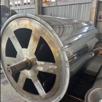 China Film Vacuum Metalizer Cooling Roller Q345 Chrome Coating Dynamic Balance G2.5 Vacuum Test 4x10-4Mpa for sale