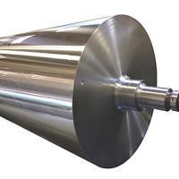 China Hard Chromium Plated Cooling Roller for Plastic Sheet Extrusion HRC62 Temp Diff ≤0.5°C for sale