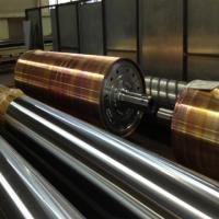 China 42CrMo Alloy Steel Cooling Roller HRC65 Hardness Ra0.01 Roughness for Nonwoven Fabric for sale