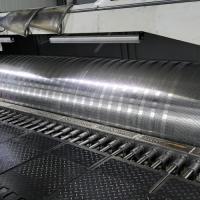 China SS304 SS316 SS316L Vacuum Suction Couch Roll for Fourdrinier Paper Machine 13000mm Face Length for sale