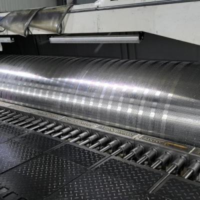 China SS304 SS316 SS316L Vacuum Suction Couch Roll for Fourdrinier Paper Machine 13000mm Face Length for sale