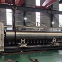 China Stainless Steel SS304 Vacuum Pick Up Suction Couch Roll for Paper Machine 400-1200mm Diameter for sale