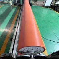 China Carbon Fiber Slitting Roller 90% Carbon Composite for BOPP BOPET Film Slitting Equipment 190mm Diameter for sale