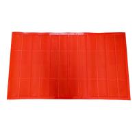 China Orange Polyurethane Screen 0.3mm Aperture 1040x700mm High Wear Resistance for Fine Screening for sale