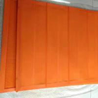 China Anti-Blinding PU Screen Panel 1.0mm Mesh 1040x700mm for Iron Ore Concentrate for sale