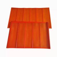 China Wear Resistant Polyurethane Screen Mesh 0.5mm Aperture 1040x700mm for Wet Dry Mining for sale