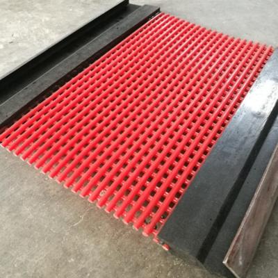 China Customized Tufflex Screen PU-Coated Steel Wire 2.5mm 5mm Aperture Mining Screen Panel 200% Lifespan for sale