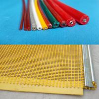 China 90 Shore A Polyurethane Coated Screen Mesh 3-5x Wear Life for Quarry Screening Tufflex for sale