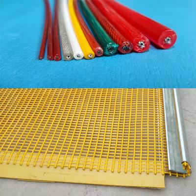China 90 Shore A Polyurethane Coated Screen Mesh 3-5x Wear Life for Quarry Screening Tufflex for sale