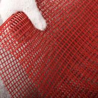 China Tufflex Polyurethane Coated Wire Rope Screen 5mm Square Aperture 2.5mm Wire Diameter for Quarry Mining for sale