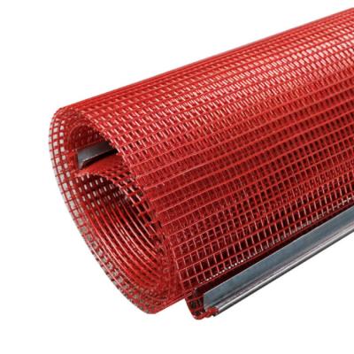 China PU-Coated Wire Rope Screen 10mm Aperture Fully Welded for Mining High Wear Resistance for sale
