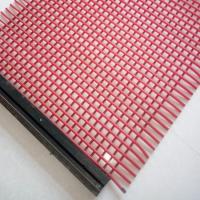 China 12mm Wire Diameter 45mm Aperture Tufflex Screen for Quarry Use with Polyurethane Coating for sale