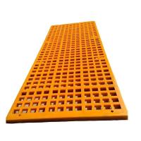 China Polyurethane Dewatering Screen Panel 80 Mesh Fine Sand Recovery Corrosion Resistant for sale