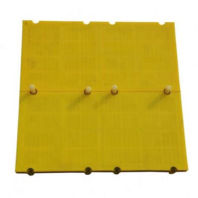 China 40mm Thick Polyurethane Screen Mesh High Wear Resistance for Quarry Washing Plant for sale