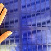 China Polyurethane Screen Mesh Linear Vibrating Sieve 30mm Thickness Customizable Aperture Noise Reduction for sale