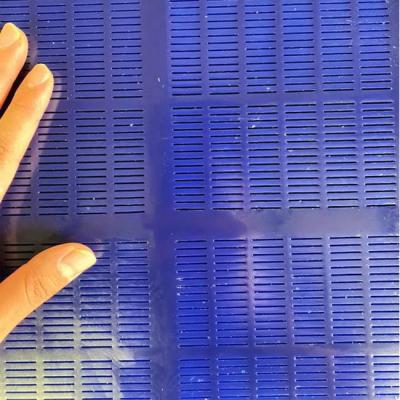 China Polyurethane Screen Mesh Linear Vibrating Sieve 30mm Thickness Customizable Aperture Noise Reduction for sale